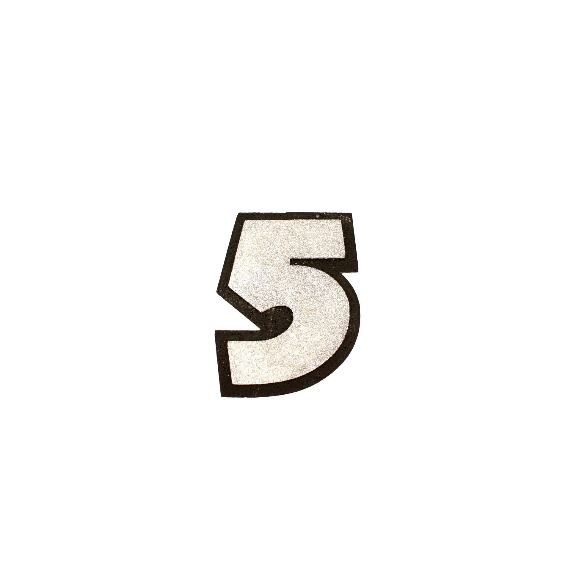 Strafor Rakam 5 Silver - Varev
