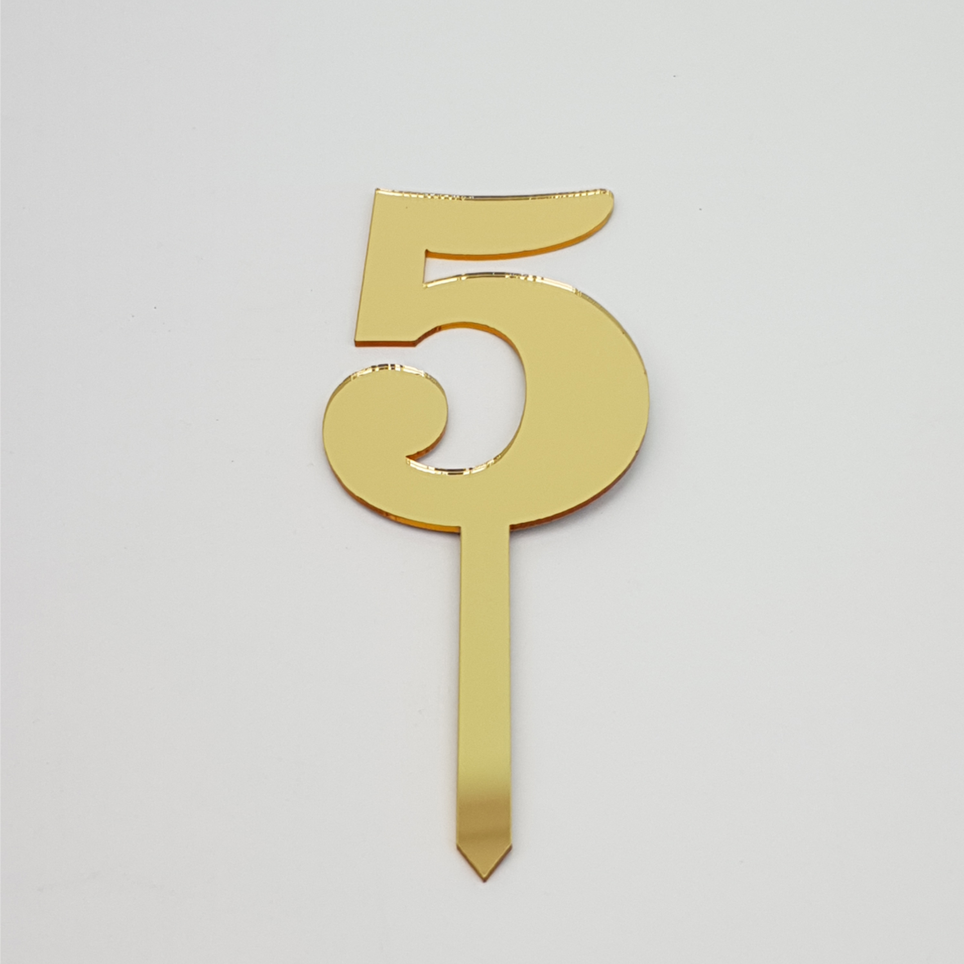 Pleksi Rakam 5 Gold - Varev